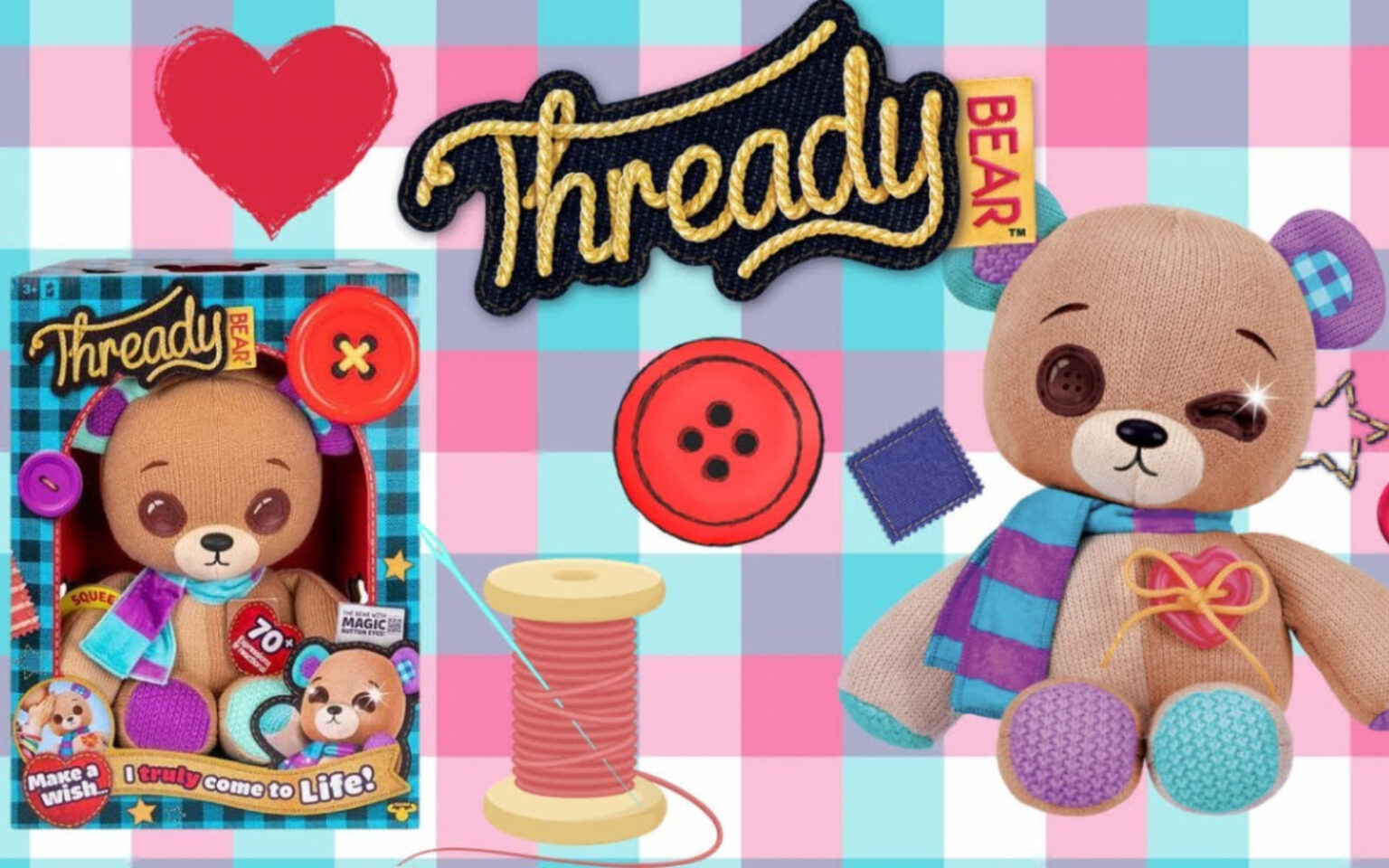 Thready Bear Website - Premium Toys